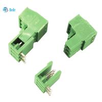 China 2EDGK-5.08 Straight Pin PCB Header PCB Terminal Block Green 2~24pins 320V 15A for sale