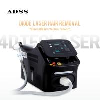China ADSS  Portable Laser Beauty Equipment 4 Wavelengths 755nm 808nm 940nm 1064nm Diode Laser Hair Removal Machine for Beauty Salon for sale