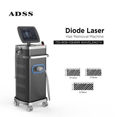 China ADSS Laser 4 Wavelengths 755nm 808nm 940nm 1064nm Diode Laser Hair Removal Machine for Permanent Hair Removal for sale