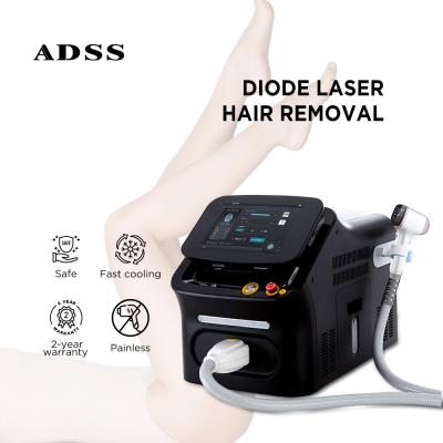 China ADSS Hair Removal 808nm Diode Laser FG2000D White Switch Style Stationary Color Feature Cooling Machine Water Origin Type for sale