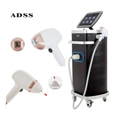 China ADSS 755nm/808nm/940nm/1064nm Multiwaves Diode Laser Hair Removal Machine for sale