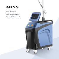 China ADSS ND YAG 1064nm Long Pulse Fiber Laser Hair Removal Laser Machine Vein Removal for sale