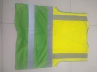 China Four Pocket High Visibility Vest Double Color Tear Away Safety Vest for sale
