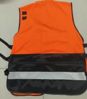 China Hi Vis Vest With Pockets Polyester Safety Vest For Highway  Airport Traffic for sale