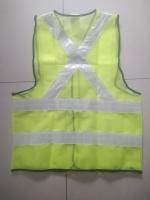 China PVC Tape Safety Vest Net 50/60 Grams Breathable Mesh Safety Vest for sale