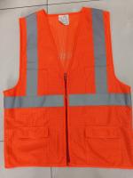 China 1H  2V Net Safety Vest Net 120 Grams Hi Vis Vest Mesh M-3xl Size for sale