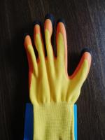China Rubber Work Gloves Latex Coated Non Slip Labor Protection Gloves Latex Micro Foam Construction Gardening Gloves Thorn Proof for sale