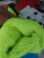 China winter  use  good abrasion  resistance Hi  viz  7 gauge acrylic  terry liner  coated with foam finish  safety work gloves for sale