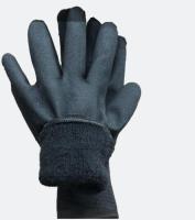 China Thermal  Nitrile  Work Gloves  10G Acrylic Terry  Fleece Liner Cold Winter Work Gloves Construction Gloves for sale