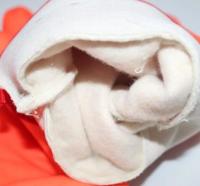 China Fluorescent Orange Oil Resistant Insulated PVC Gloves Fully Coated PVC Dipped Gloves for sale
