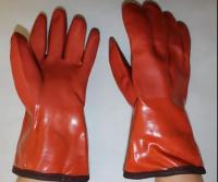 China Better Grip Double Coated PVC Cold Resistant Insulated working  Gloves for sale