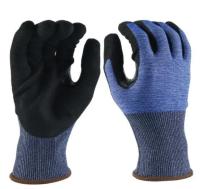 China En388 Cut Resistant Gloves Level 5 HPPE Steel Wire Puncture Proof Gloves for sale