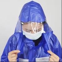 China Thickened Work Wear Rain Gear Vulcanization Rubberized Worker Raincoat for sale