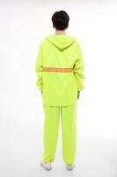 China Motorbikes Rider Fluorescent Rain Suit OEM Fluorescent Rain Gear for sale