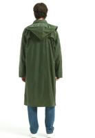 China Polyester PVC Wet Weather Gear 170T 180T Construction Worker Raincoat for sale