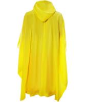 China Yellow Rain Coat Overalls Hooded Hi Vis Rainwear Heavy Duty PONCHO for sale