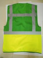 China Construction Site Men'S Safety Vest 110gram Security High Vis Vest for sale