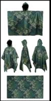 China Camouflage Raincoat Workwear Poncho Outdoor Construction Worker Rain Gear for sale