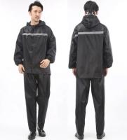China Outside Windproof Oxford Hood Raincoats For Construction Workers for sale