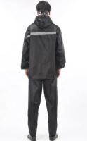 China Outside Windproof Oxford Hood Raincoats For Construction Workers for sale