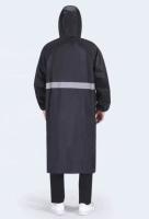 China Waterproof Long Men'S Construction Rain Coat Traffic Work Oxford PVC Material for sale