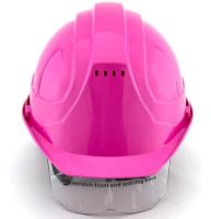 China EN397 Safety Hard Hats ABS Vented Construction Helmet With Face Shield for sale