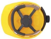 China Anti Smash PE Yellow Hard Hat OEM Safety Helmet Construction for sale