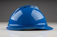 China Anti Smash PE Yellow Hard Hat OEM Safety Helmet Construction for sale