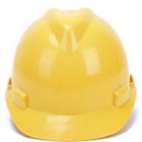 China Labor Protection Safety Hat MSA V Guard Orange Hard Hat For Construction Site for sale