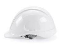 China ABS CE H Shaped Construction Hard Hats Six Point Mesh Belt Anti Skid Anti Smash for sale
