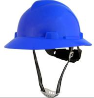 China MSA Style Full Brim Safety Helmet Custom Construction Hard Hats OEM for sale