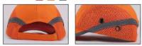 China 56cm-60cm Safety Bump Cap With Chin Strap Lightweight Green Bump Cap for sale