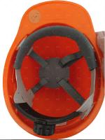 China OEM Blue Hard Hat HDPE ABS Safety Helmet Construction Puncture Resistance for sale