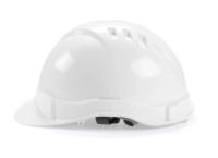 China EN397 Safety Helmet Class C HDPE Hard Hat With Logo Construction Work Helmets for sale