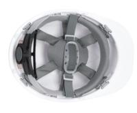 China EN397 Safety Helmet Class C HDPE Hard Hat With Logo Construction Work Helmets for sale
