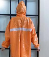 China 100% PVC Reflective Rain Suit Heat Welding Rain Coat Motorcycle Suit Waterproof for sale