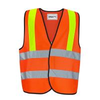China EN471 Reflective Safety Vest with High Intensity Grade Reflective Sheeting and Visibility Up To 1000 Feet for sale