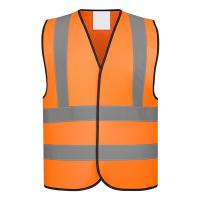 China High Visibility Reflective Safety Vest with EN471 Class2 Reflective Tape and 2 Inch Reflective Strip for sale