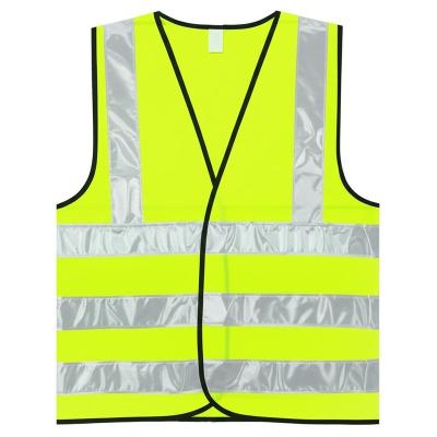 China Polyester Reflective Vest with Machine Washable Waterproof Design and Up To 1000 Feet Visibility for Outdoor Safety for sale