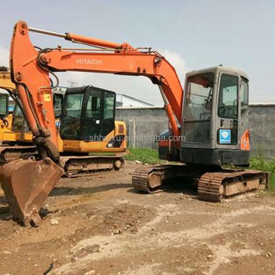 China Hitachi in stock Used Hitachi 55 mini excavator for sale second hand hitachi 55 small digger in good condition for sale