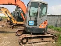China Hitachi in stock Used Hitachi 55 mini excavator for sale second hand hitachi 55 small digger in good condition for sale