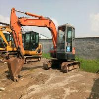 China Hitachi in stock Used Hitachi 55 mini excavator for sale second hand hitachi 55 small digger in good condition for sale