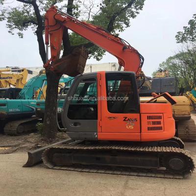 China Used Hitachi75US mini excavator for sale second hand Hitachi75US small digger in good condition for sale