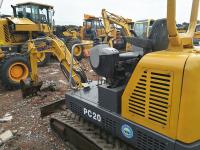 China used komatsu pc55mr/35mr/30/20/18/10/01 5ton/3ton/2ton/1ton excavator with good condition for sale