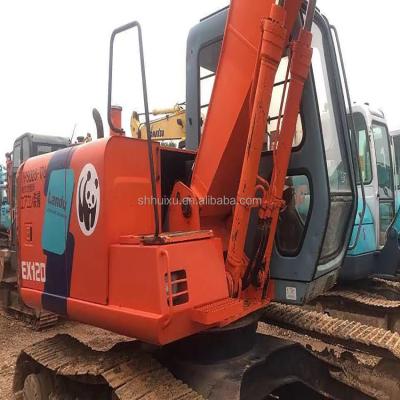 China Hitachi  hot sale Used Hitachi EX120 crawler excavator for sale second hand digger in good condition for sale