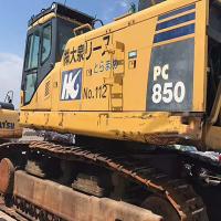 China excavator used komatsu PC850 excavator change rock arm crushing hammer Komatsu Excavator for sale