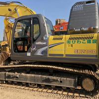 China Kobelco SK200 Best selling good quality used digging machine second hand crawler excavator Kobelco SK210 for sale