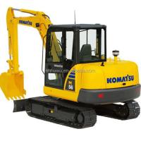 China komatsu mini crawler excavator PC56 Used digger KOMATSU PC56 Komatsu Excavator for sale