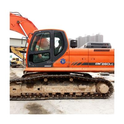 China Doosan hot sale Excellent quality Second hand hydraulic crawler excavator DOOSAN DX260 Korea origin/Used digging machine best selling good price for sale