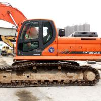 China Doosan hot sale Excellent quality Second hand hydraulic crawler excavator DOOSAN DX260 Korea origin/Used digging machine best selling good price for sale